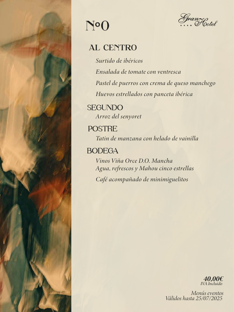 Menus Telma 24 25 | PDF