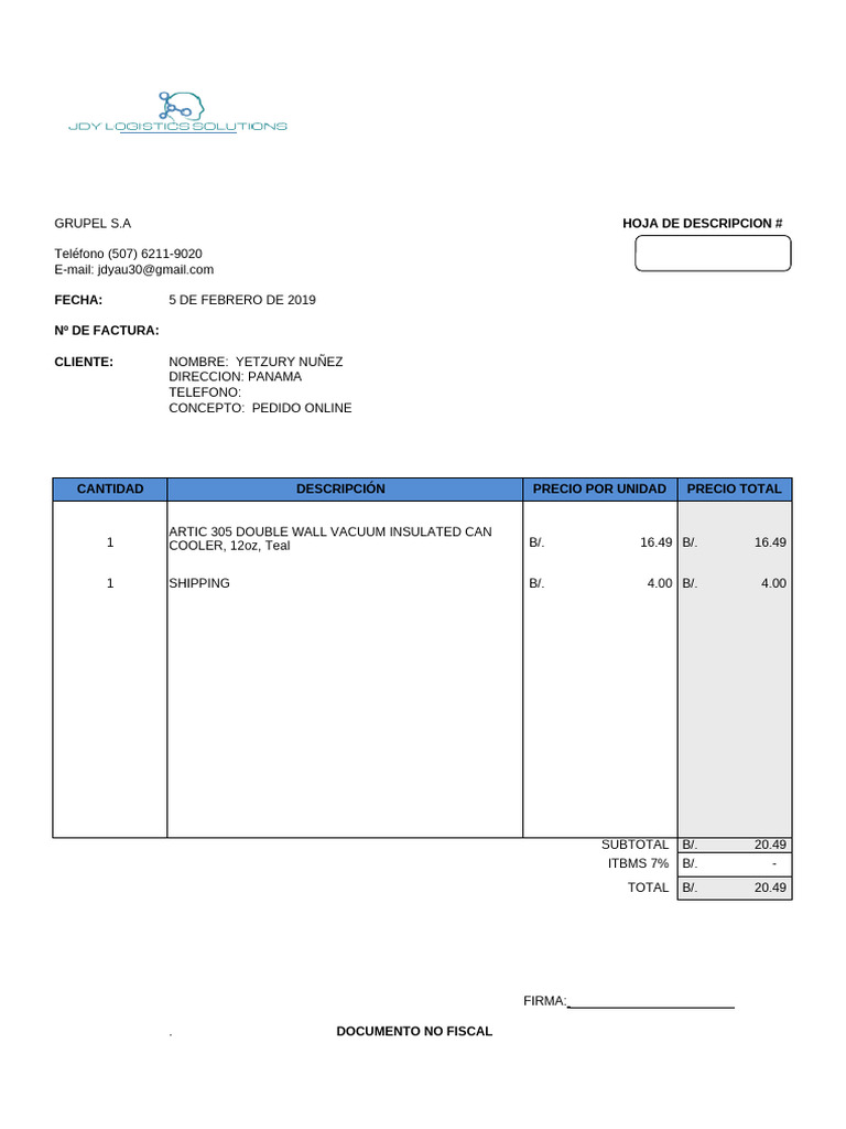 0001 Jdy Logistics Solutions | PDF