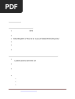 Elderly Mobility Scale Assessment Guide | PDF