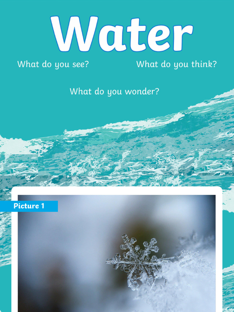 See Think Wonder Water | PDF