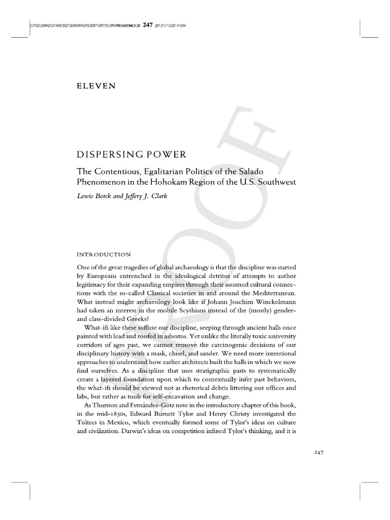 Dispersing Power The Contentious Egalita | PDF