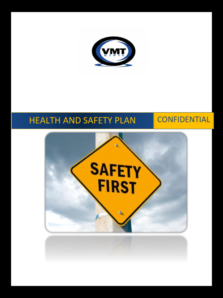 Health and Safety Plan VMT | PDF | Occupational Safety And Health | Safety