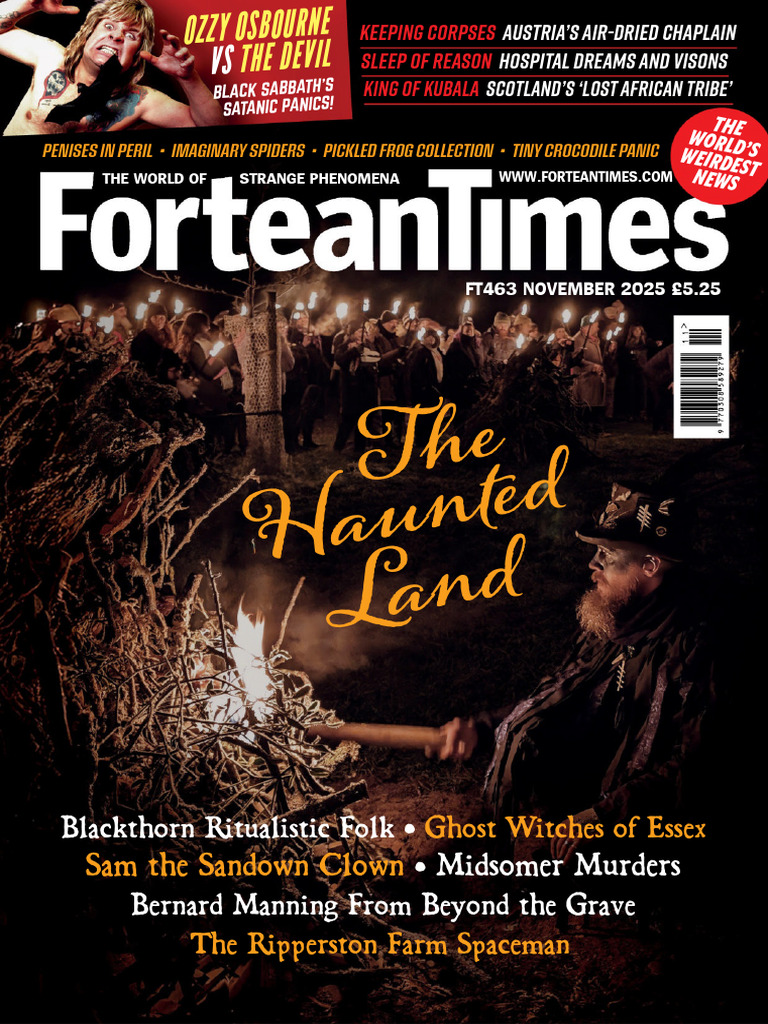 Fortean Times - Issue 463, November 2025 | PDF