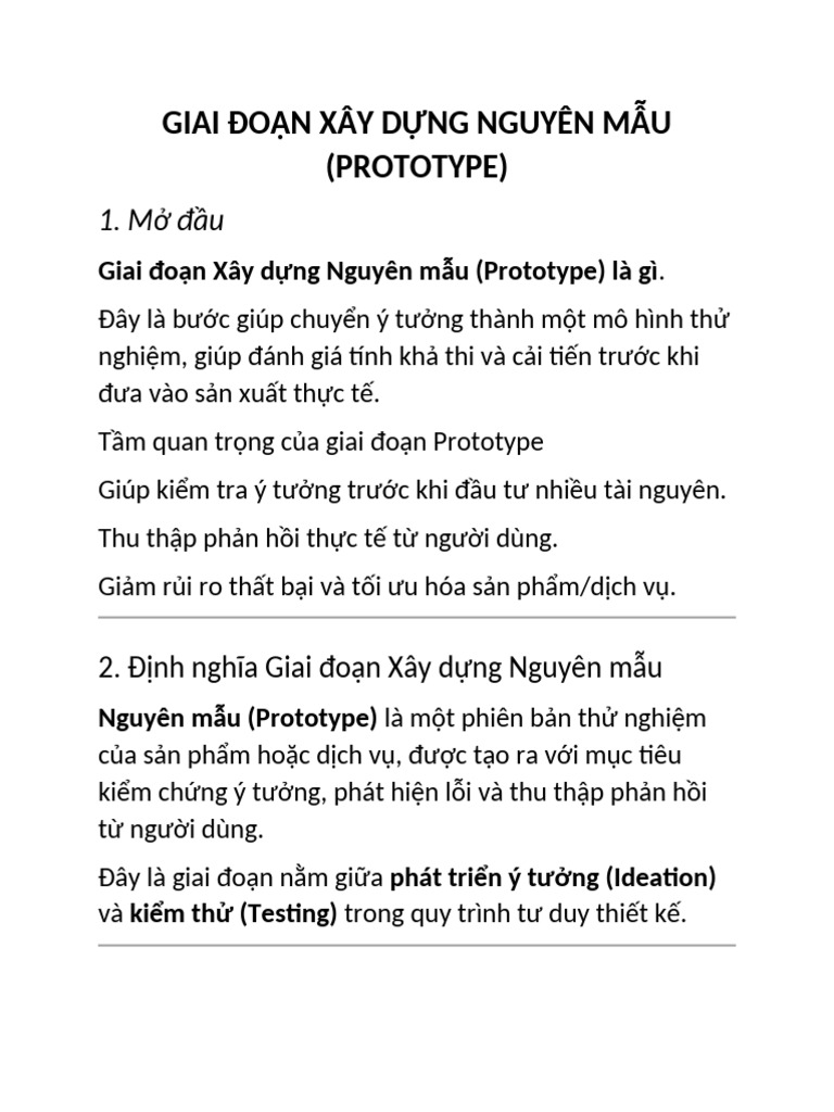 Prototype | PDF