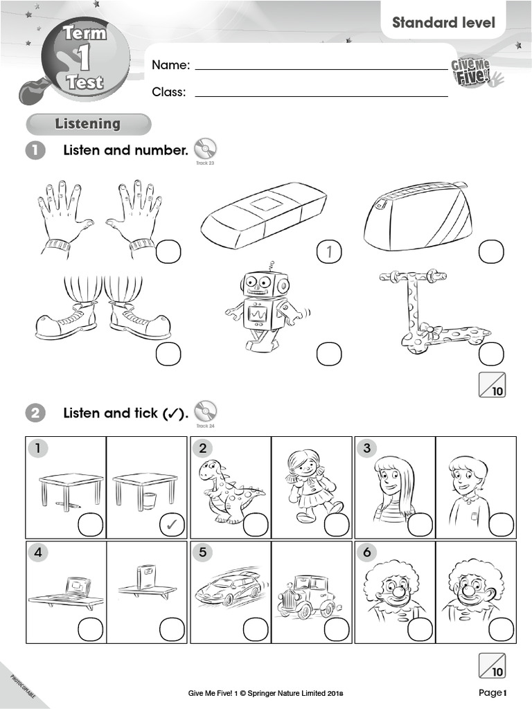 GMF L1 Terms 1-3 Standard Level Tests | PDF | Fashion