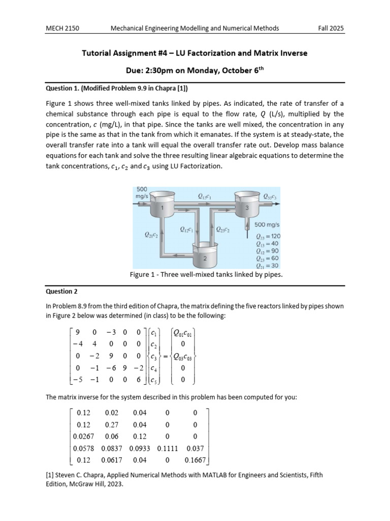 Tutorial Assignment 4 | PDF