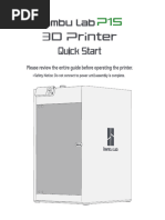 A1 Mini Quick Start and Setup Guide | PDF