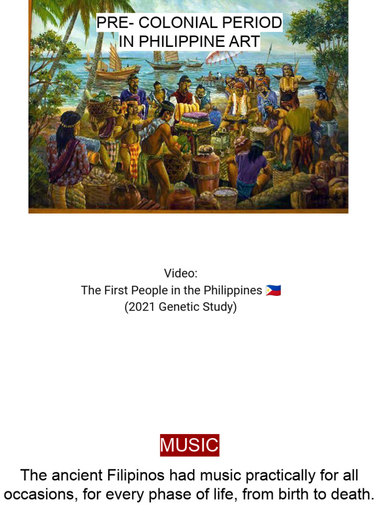 Pre-Colonial Philippine Art Overview | PDF