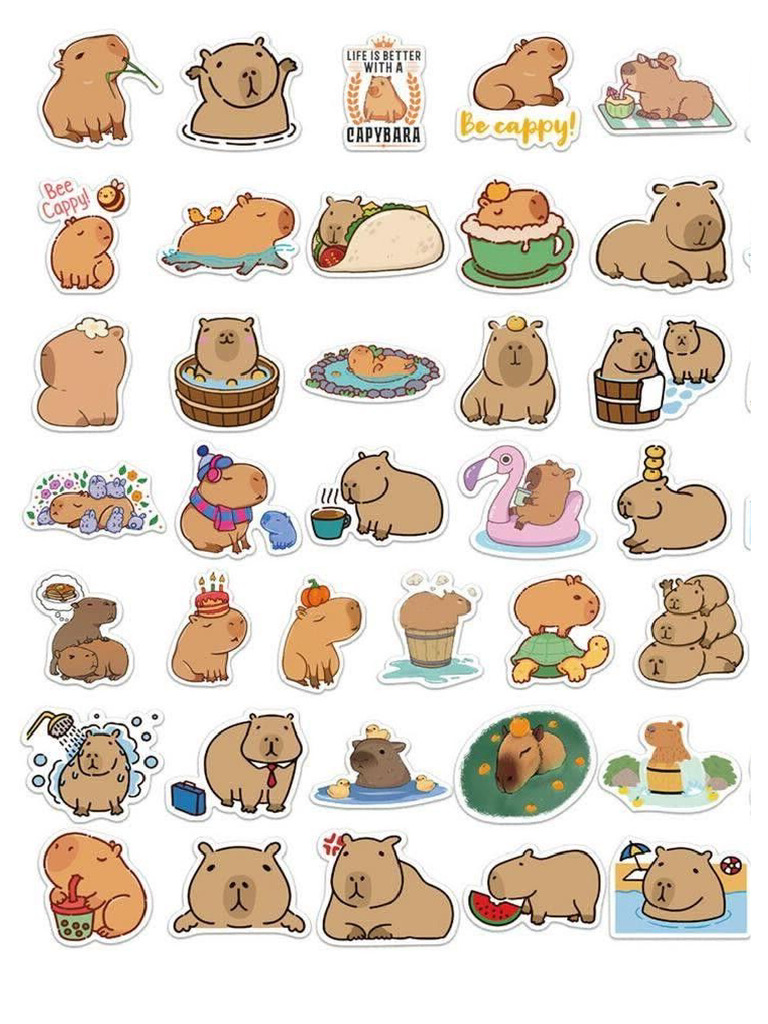 Stickers Capibara | PDF