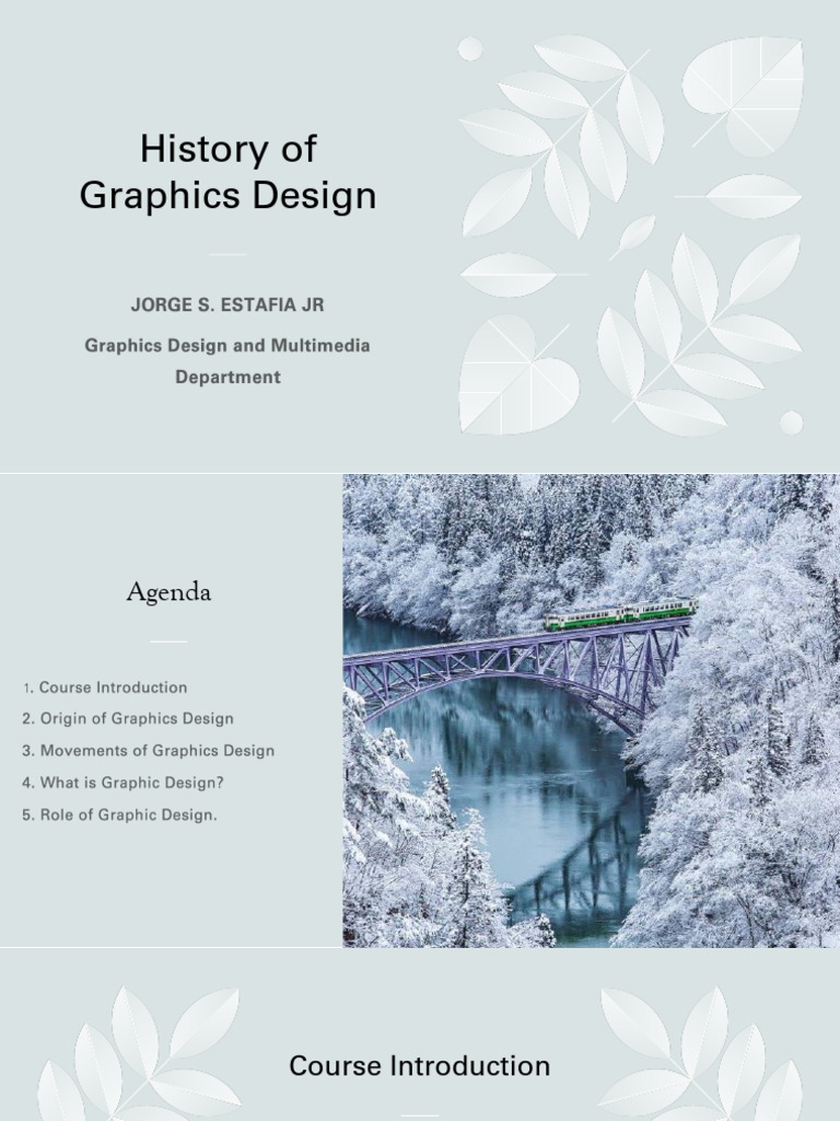 History of Graphics Design | PDF | Design | Writing