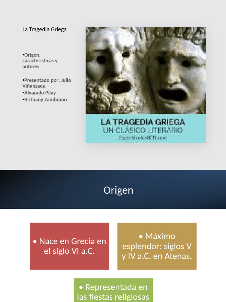 Tragedia Griega | PDF