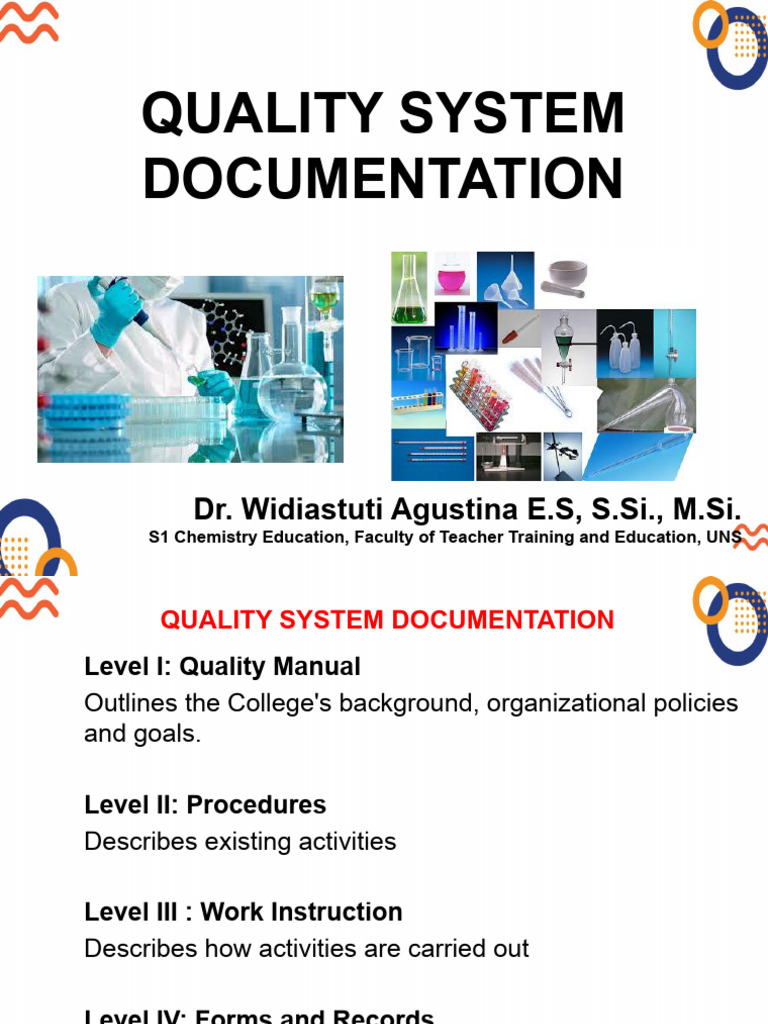 Quality System Documentation | PDF