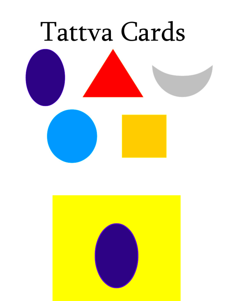 Tattva Cards | PDF