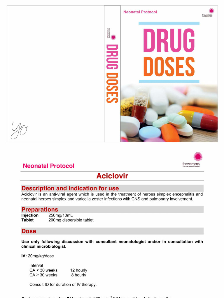 Drug Dose | PDF