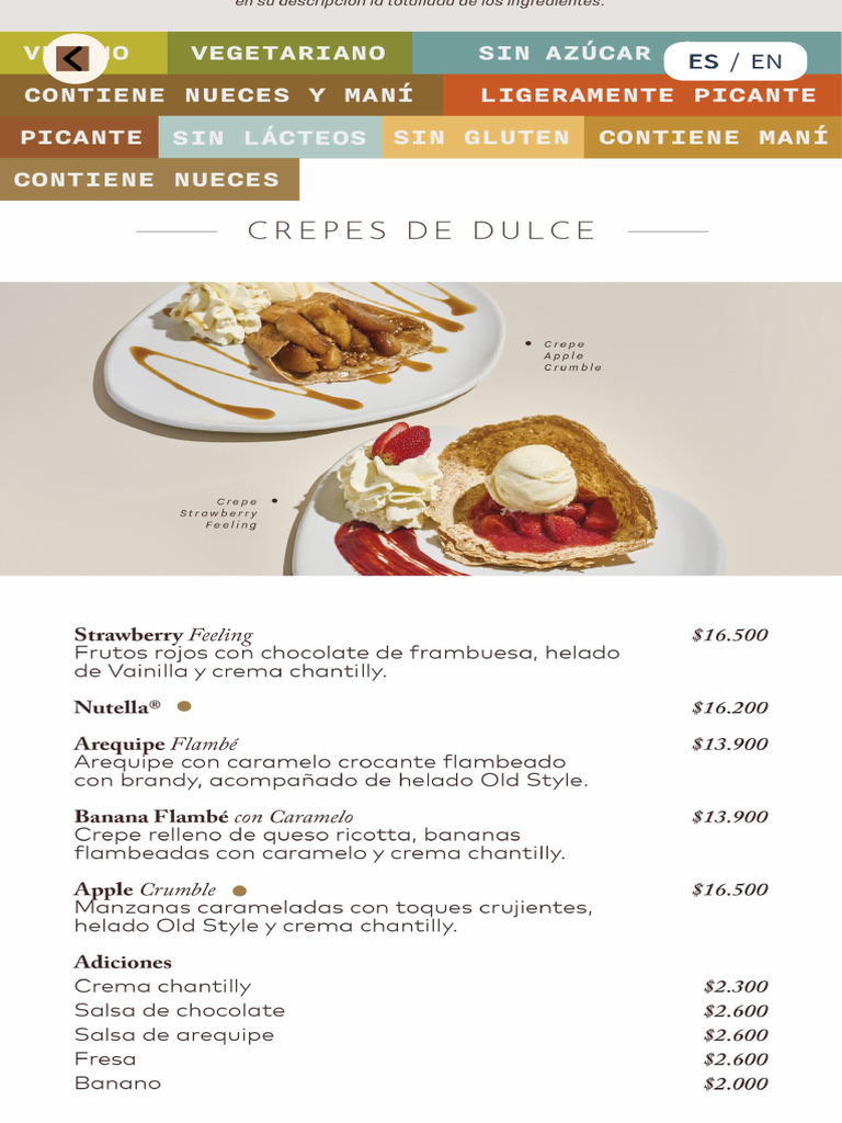 Crepes & Waffles | PDF