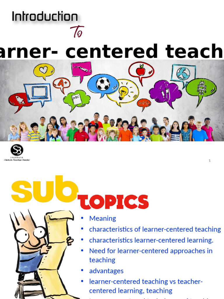 Benefits of Learner-Centered Teaching | PDF | Learning | Teachers