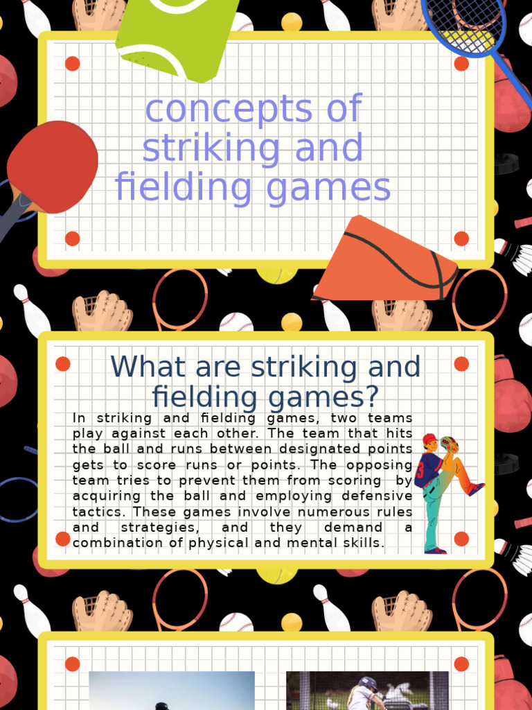 Striking and Fielding Games Explained | PDF