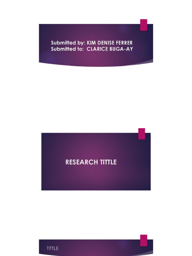 Kim Denise Ferrer SOP | PDF