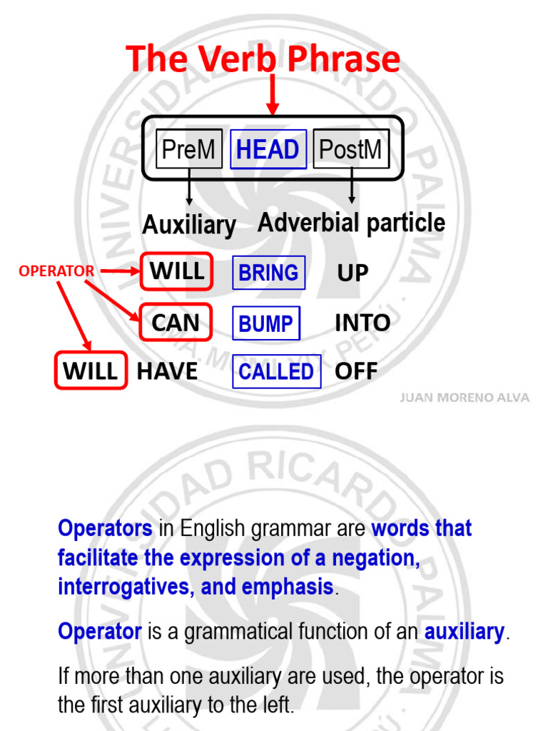 The Verb Phrase | PDF