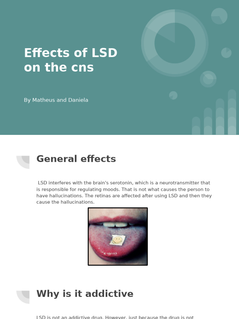 Effects of LSD On The Cns | PDF