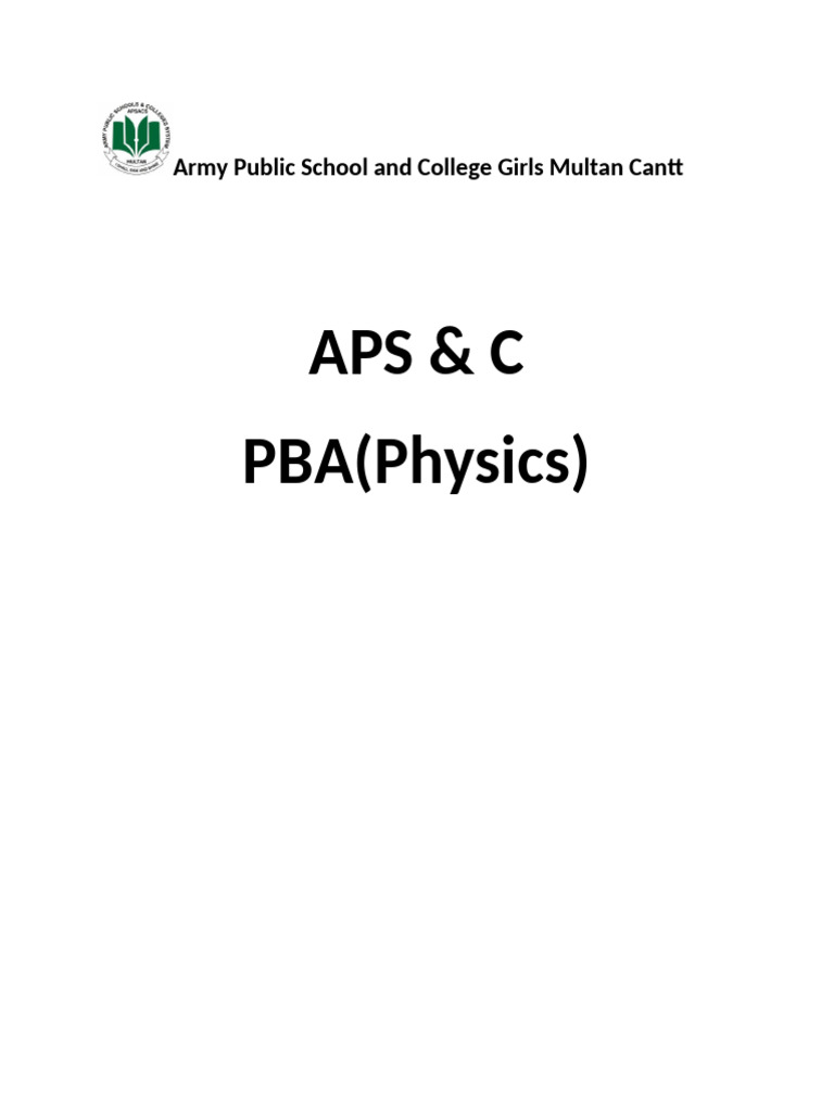 PBA Physics | PDF | Voltage | Refraction