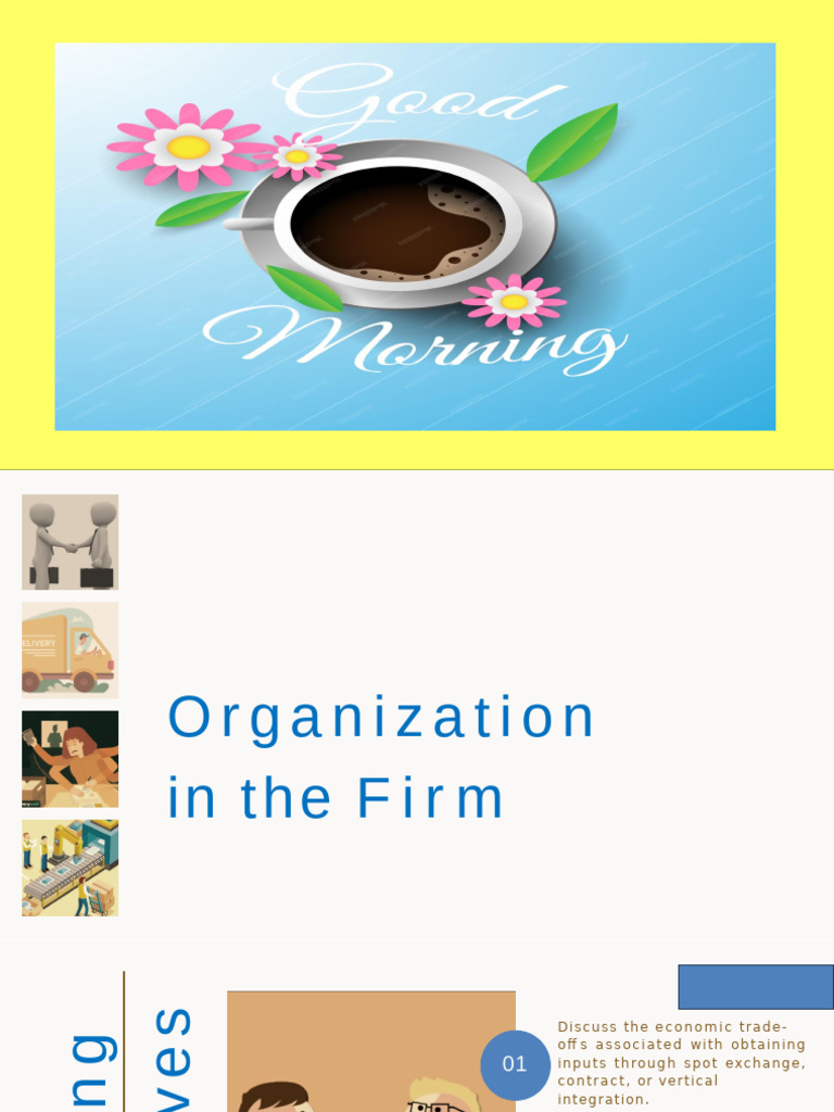 Lesson 6 Organization OF THE FIRM | PDF | Business