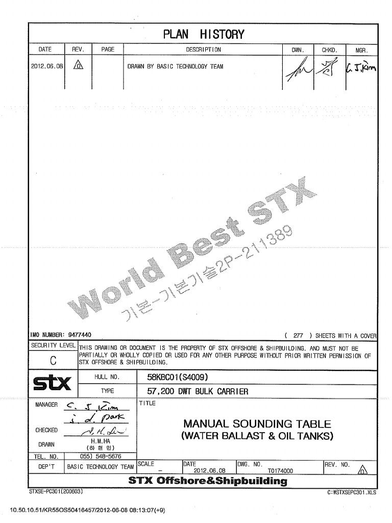 b9 Sounding Table | PDF