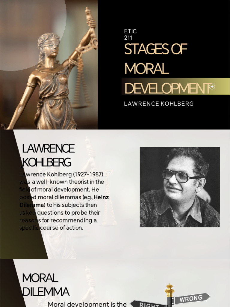 Lesson 5 - Moral Development - 49422125 | PDF | Behavioural Sciences | Psychological Concepts