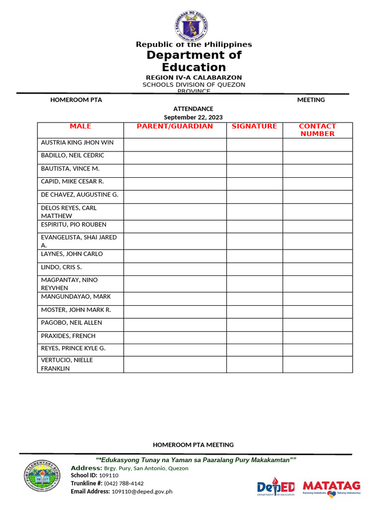 Deped Matatag Pury-Es - Letterhead | PDF