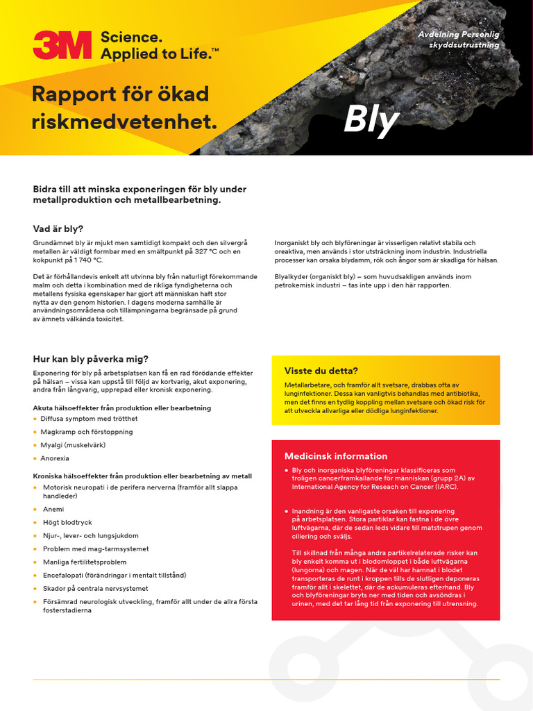 Hazard Awareness Bulletin - Lead | PDF