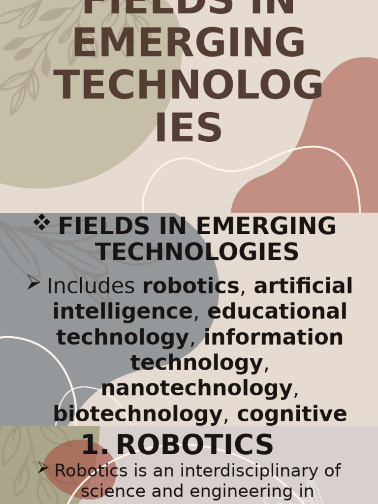 TNCT: Fields in Emerging Trends | PDF | Fuel Cell | Electrochemistry