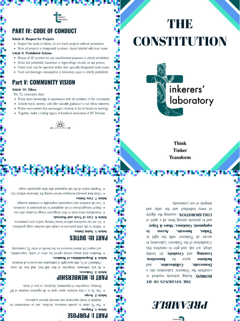 Tl Constitution v3 - Booklet | PDF