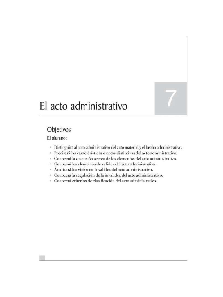 Acto Administrativo | PDF