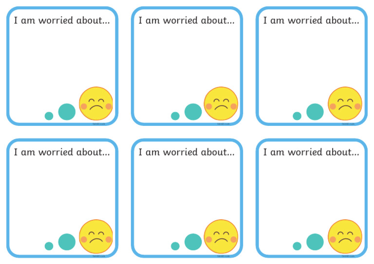 Worry Box Cards | PDF