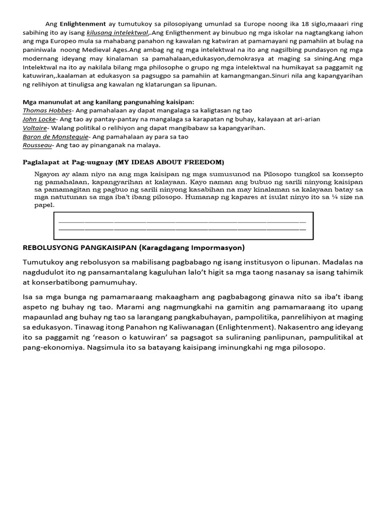 Enlightenment | PDF
