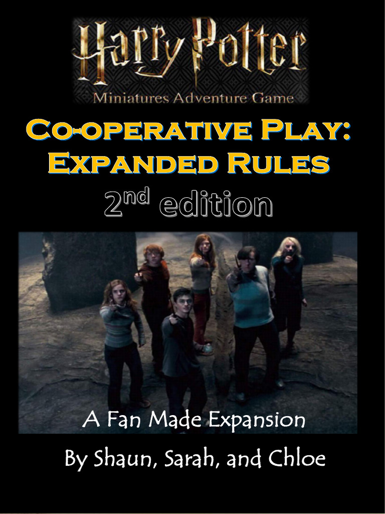 Harry Potter Coop Game Expansion Guide | PDF | Hedge | Harry Potter
