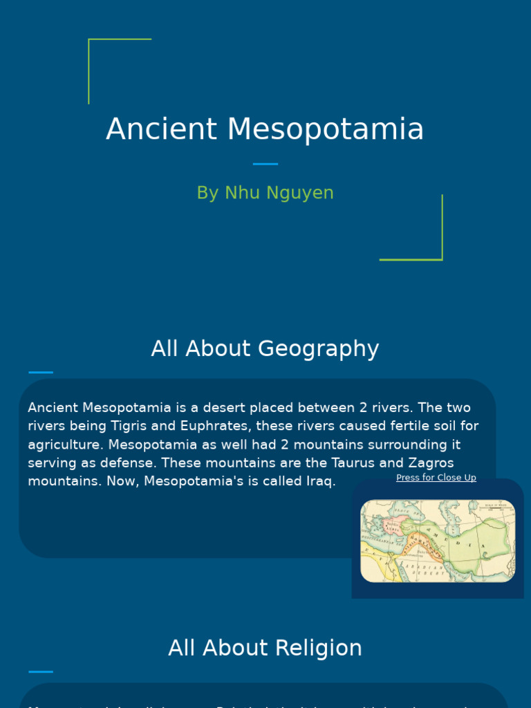 Overview of Ancient Mesopotamia | PDF | Mesopotamia