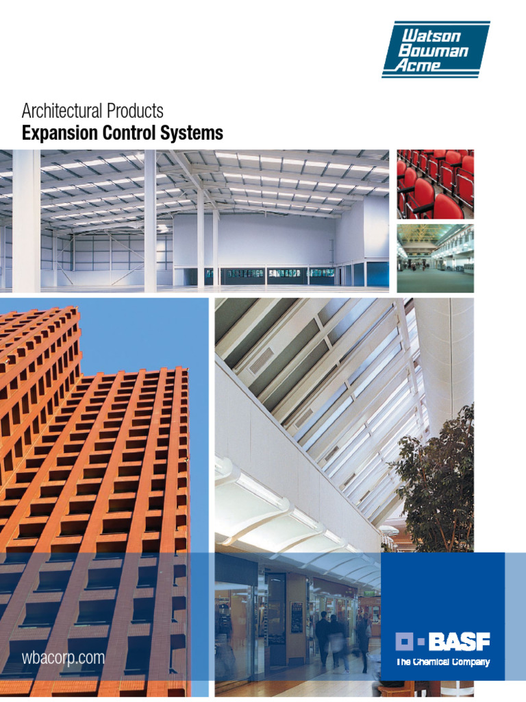 Wabo FireShield Expansion Control Systems | PDF | Building Engineering ...