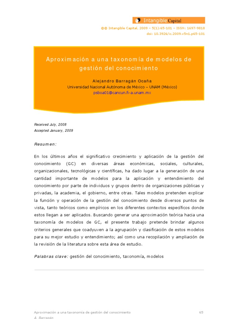 92 | PDF | Conocimiento administrativo | Conocimiento