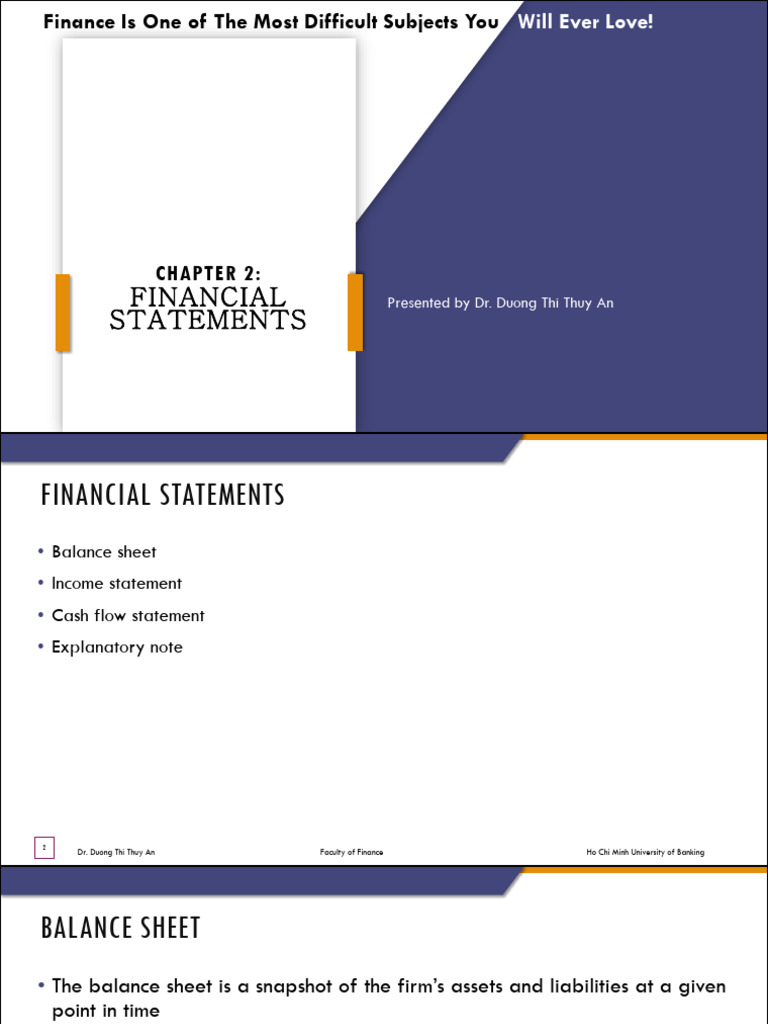 Understanding Financial Statements | PDF | Balance Sheet | Book Value