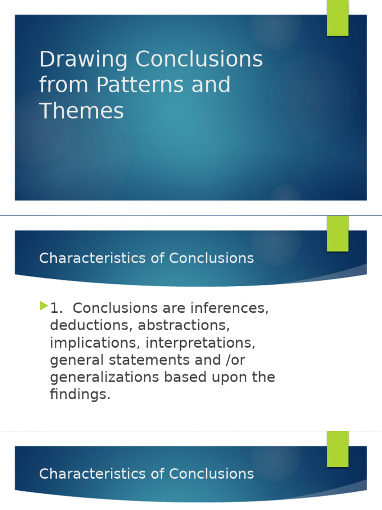 Effective Strategies for Writing Conclusions | PDF | Qualitative ...