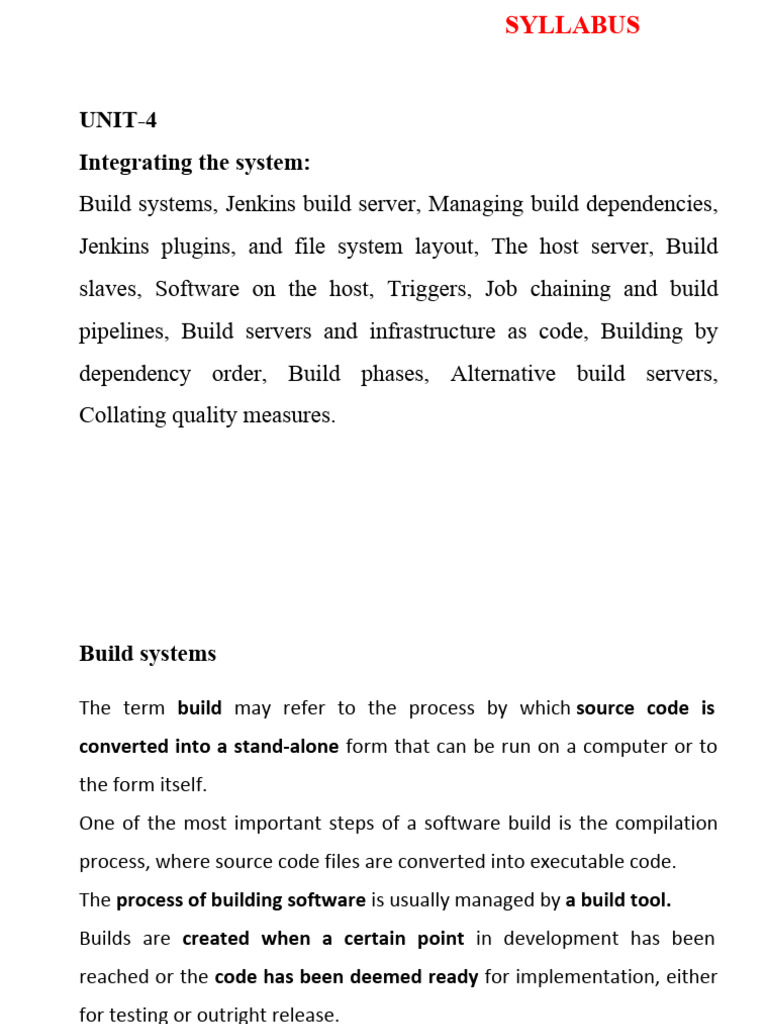 Devops Unit 4 | PDF | Software Engineering | Computing