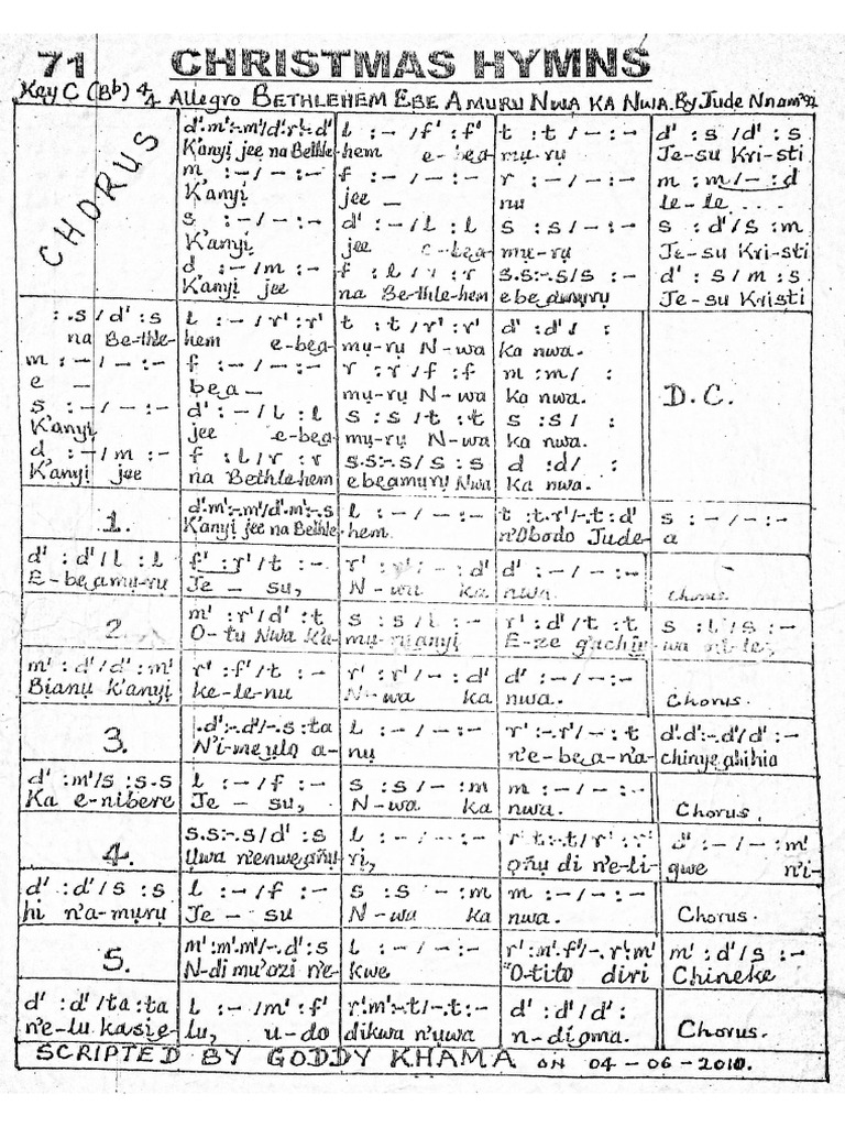 BEA Music Sheet | PDF