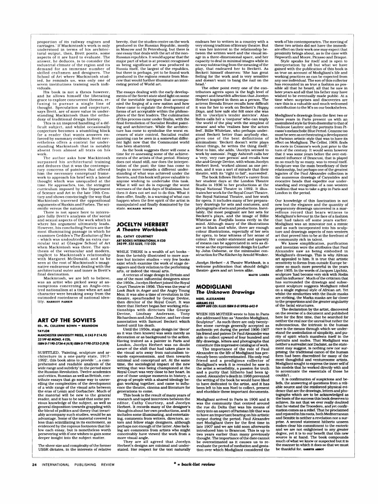 (The Art Book 1994-Jan Vol. 1 Iss. 1) John Pope-Hennessy - Learning To Look (1994) (10.1111 - j ...