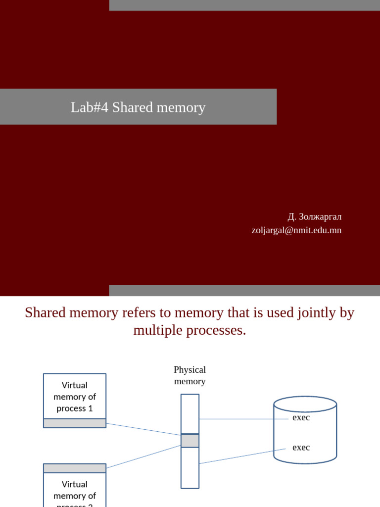 Shared Memory in Linux Programming | PDF | Integer (Computer Science ...