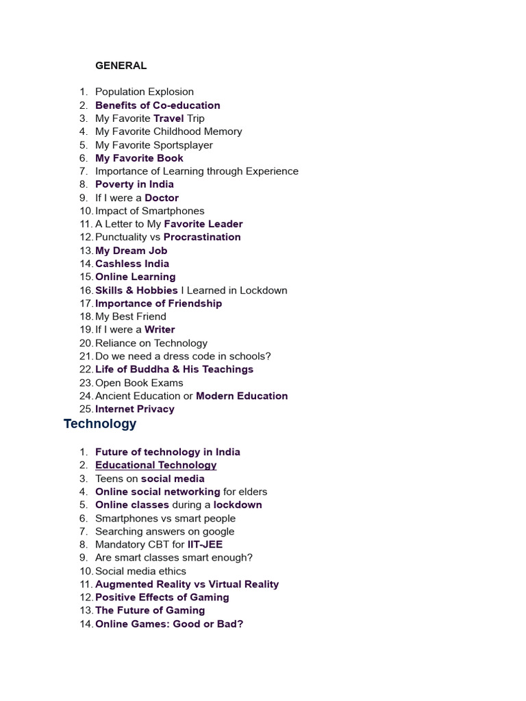 General: Technology | PDF
