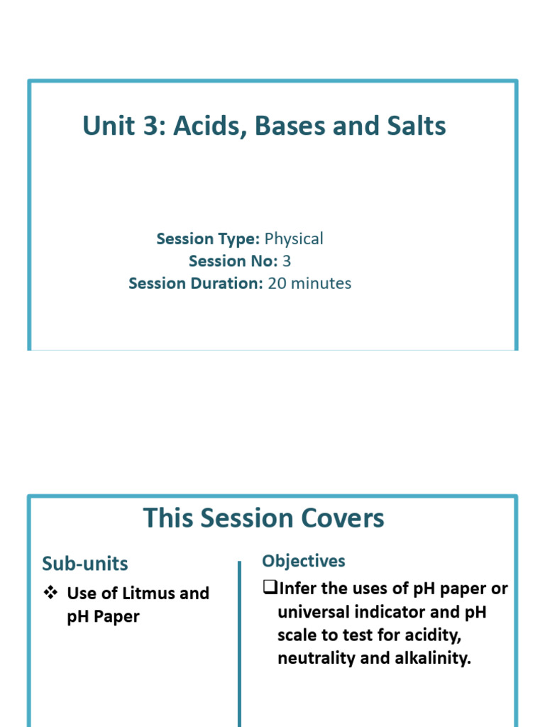 Understanding pH, Acids, and Bases | PDF