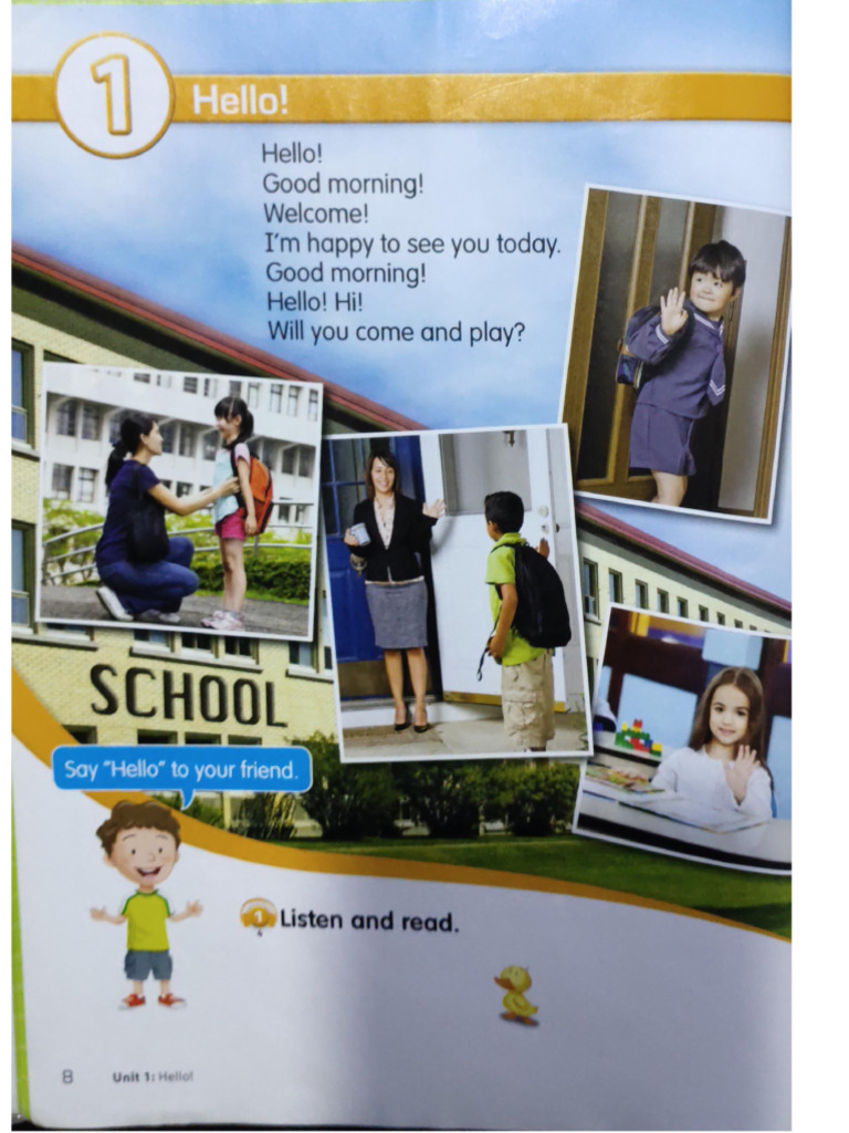 LA Modul - Grade 1 - Chapter 1 | PDF