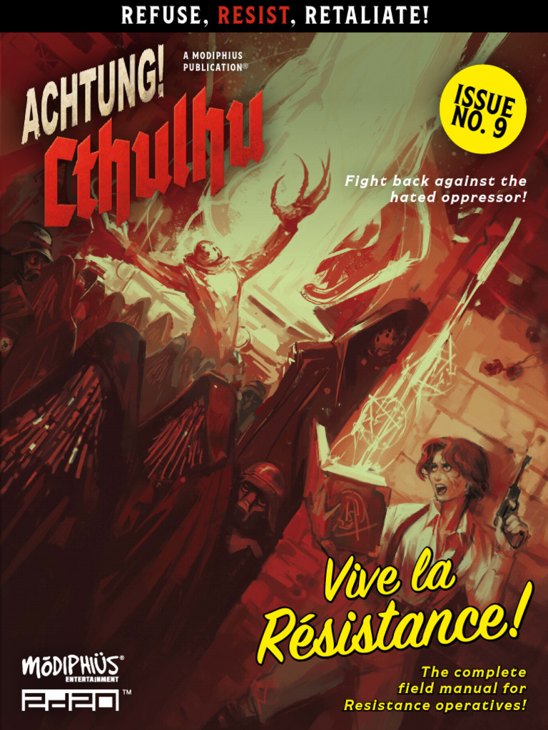 MUH0010329 Achtung! Cthulhu 2d20 - Vive La Resistance! [OEF][2023!05!23 ...