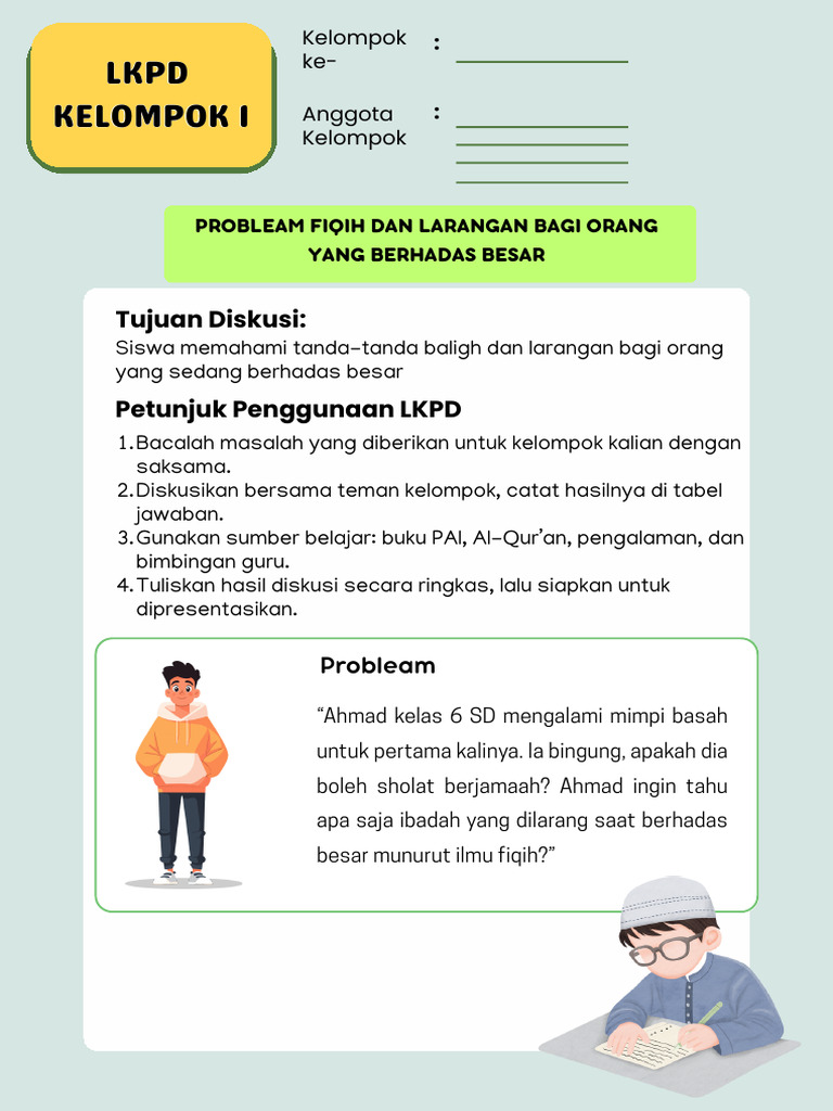 Sikap Baik Anak Baligh dan Ibadah | PDF